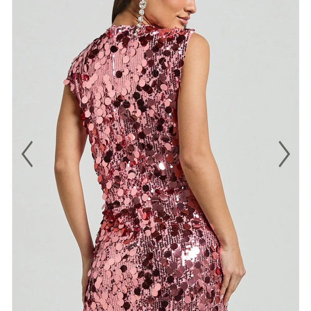 Showpo. | Dresses | Showpo Tracy Mini Dress Disc Sequin Shift Dress In ...